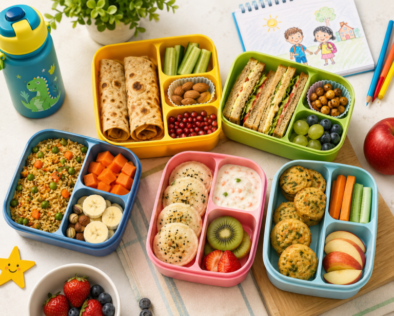 Healthy Tiffin Box Ideas for School Kids | Weekly Guide